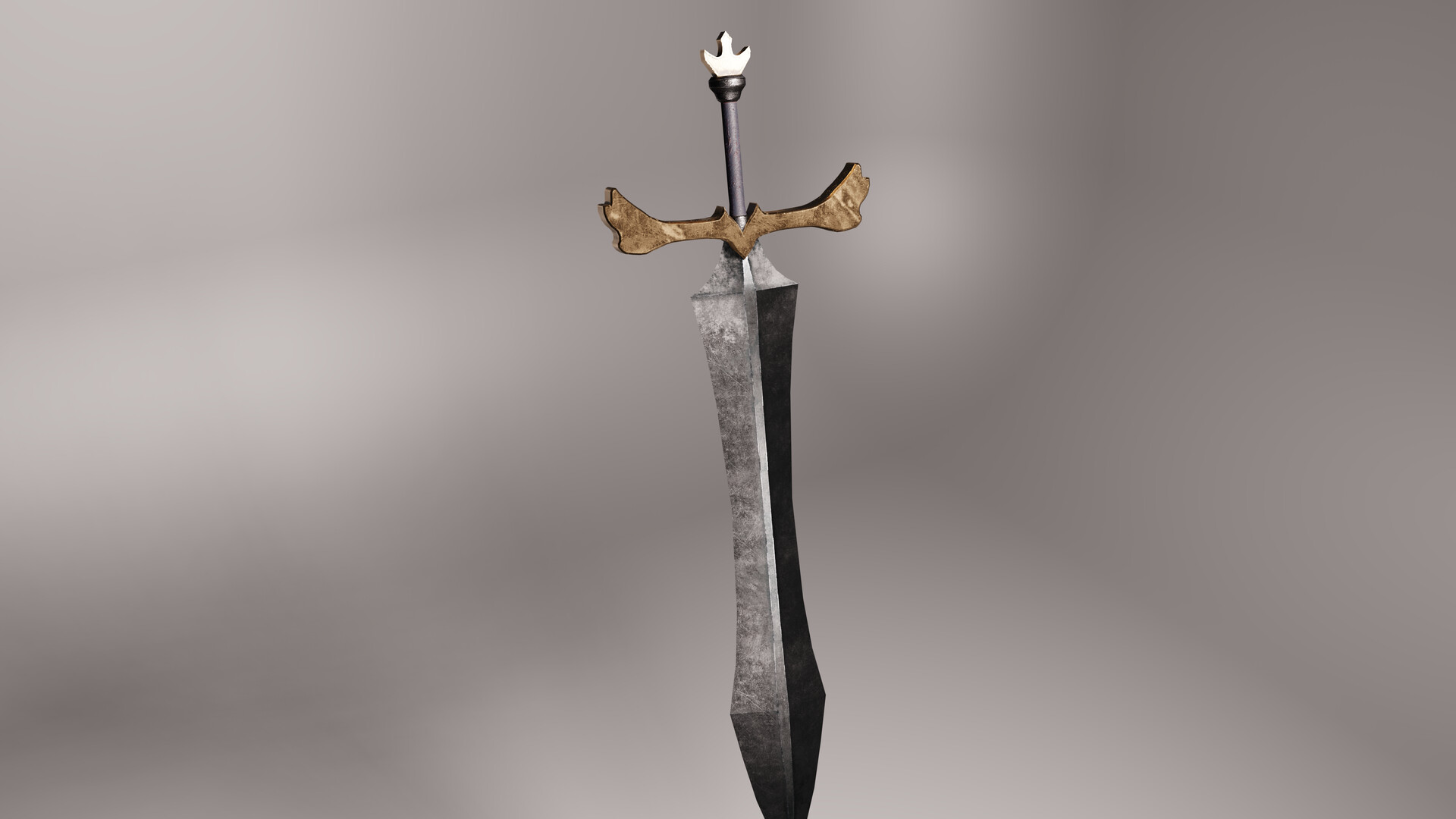 ArtStation - Game Ready Low-poly Big Sword 3D Model