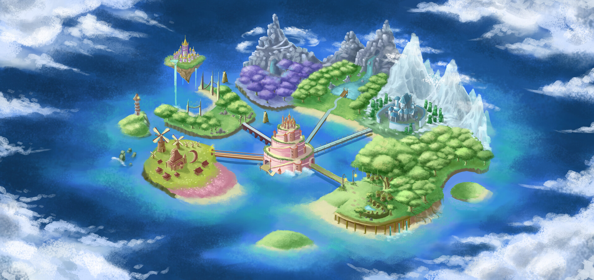 ArtStation - Dessert Academy Map