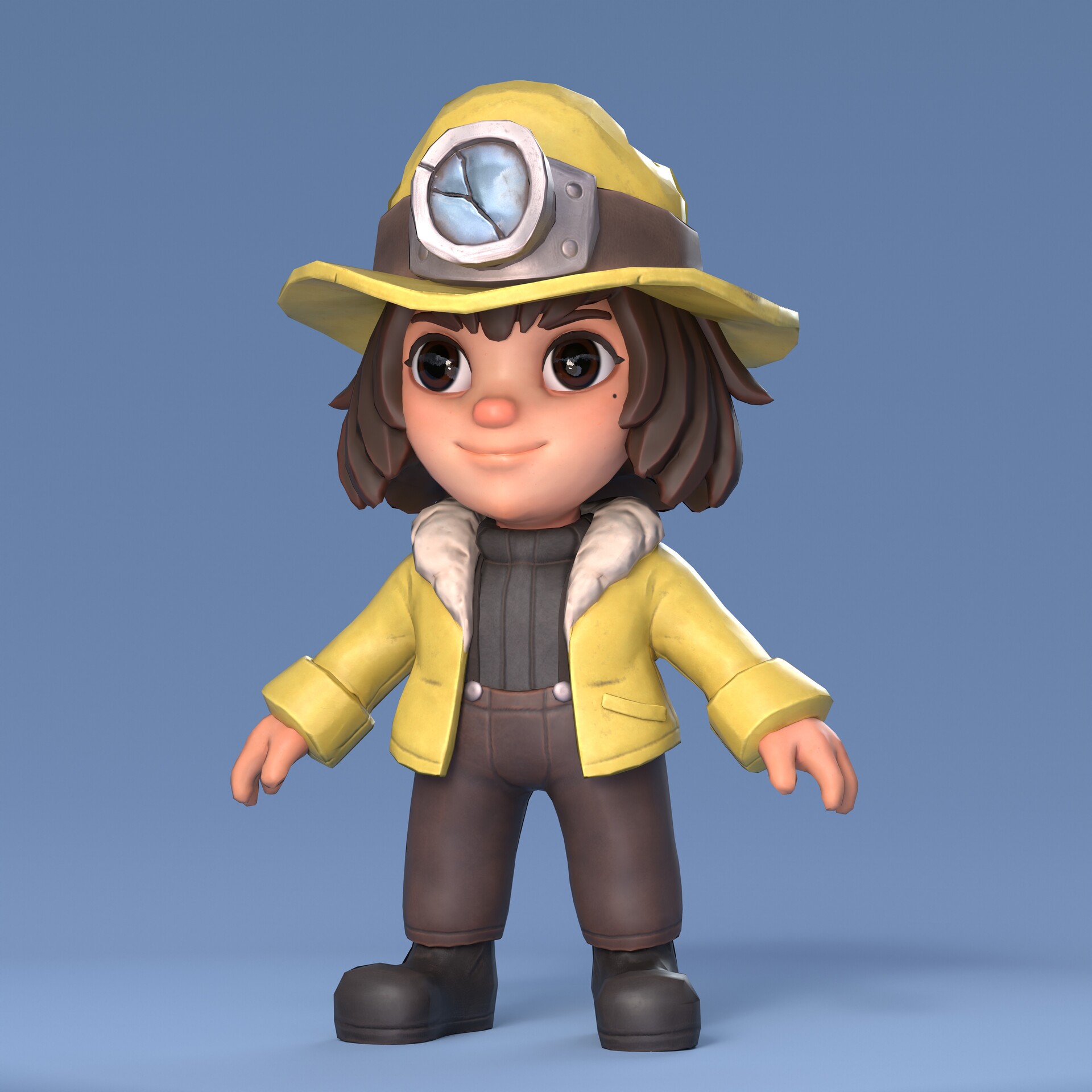 MENGHUI FAN - Ana Spelunky Character Modeling