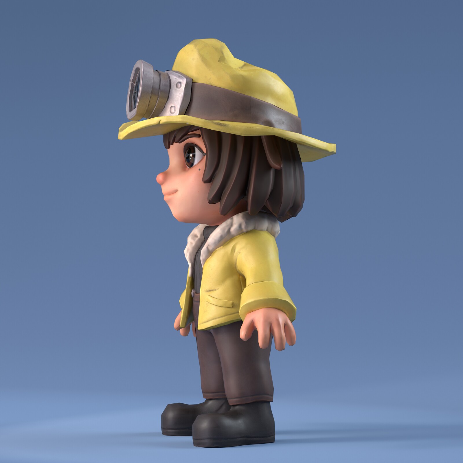 MENGHUI FAN - Ana Spelunky Character Modeling
