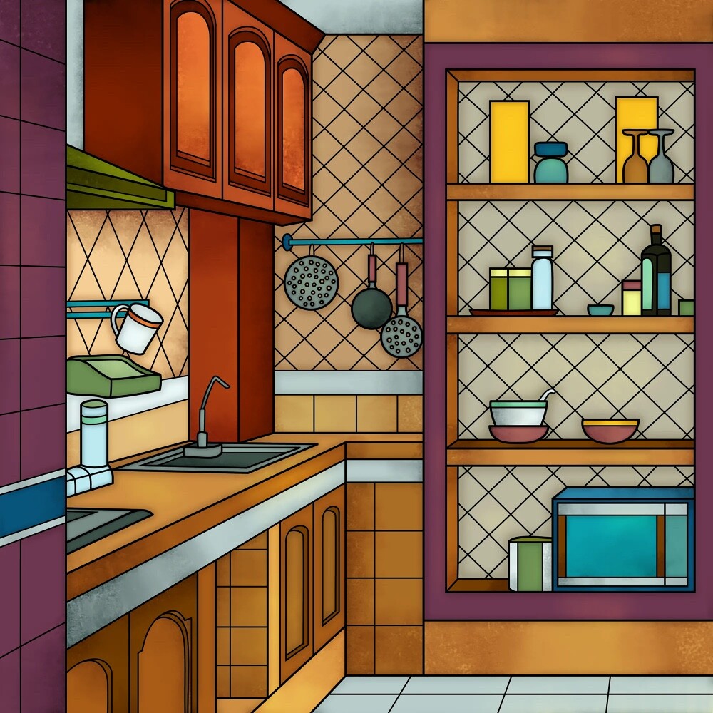 ArtStation - Kitchen Design