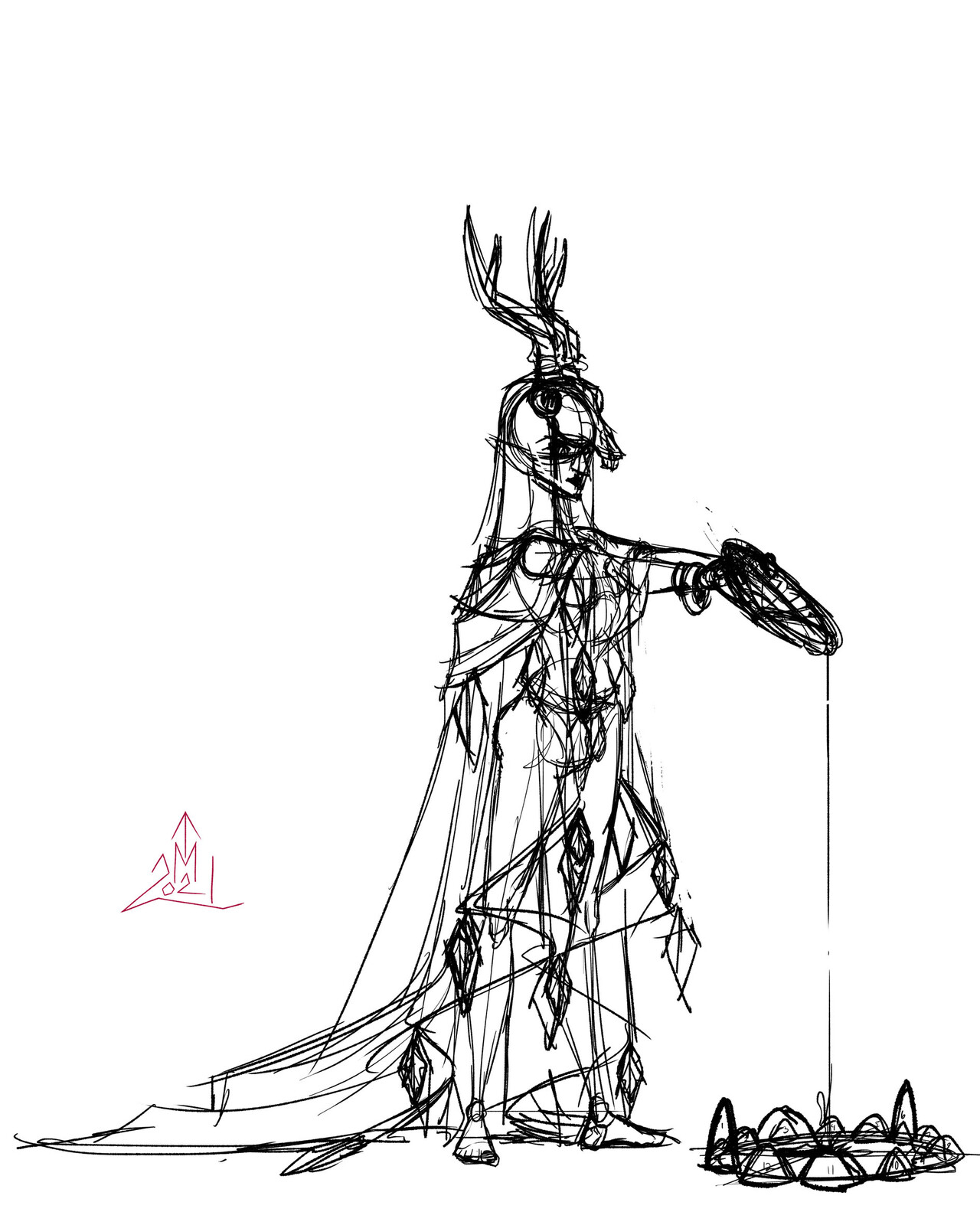 Tor Engdal - Elven Sorceress