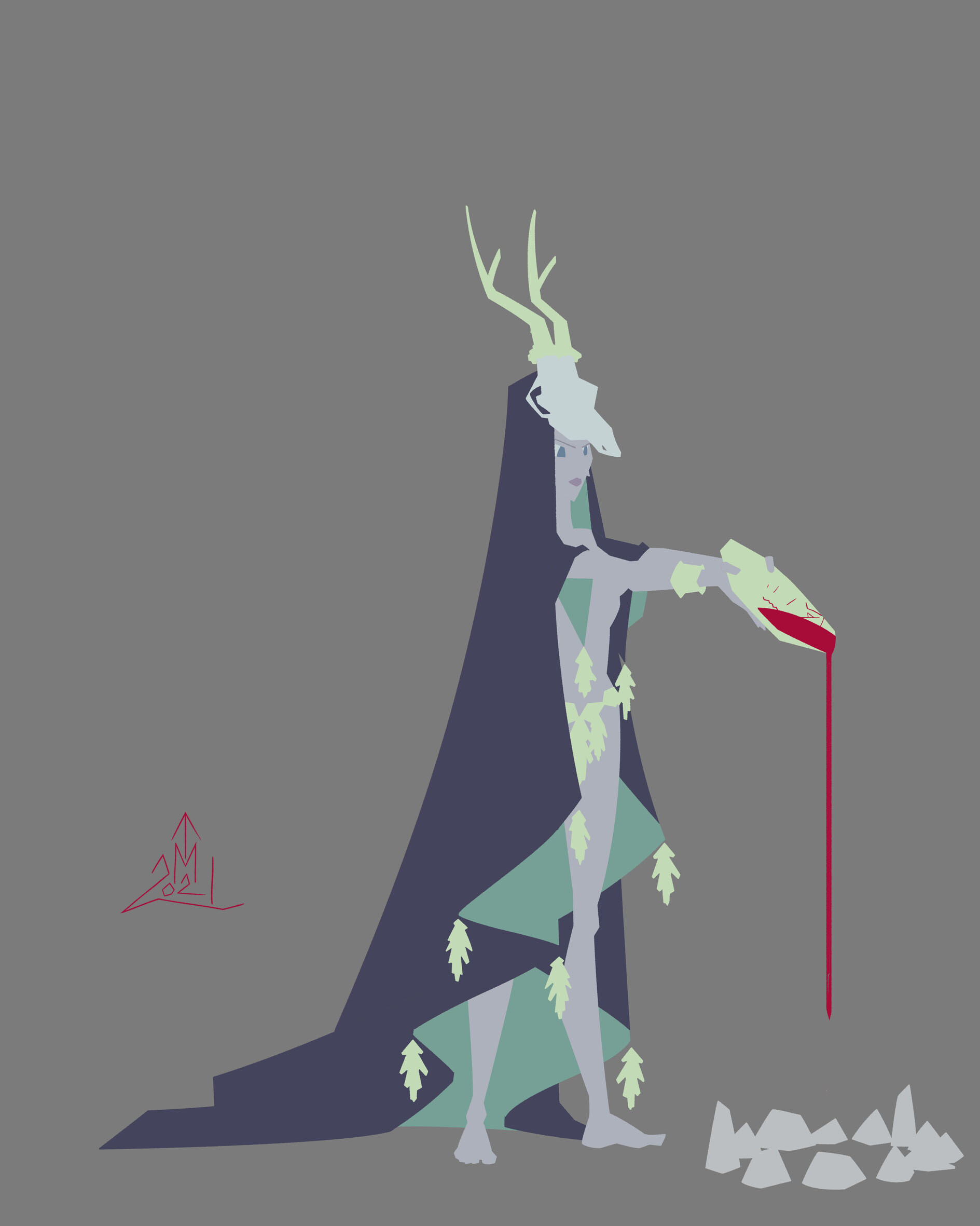 Tor Engdal - Elven Sorceress