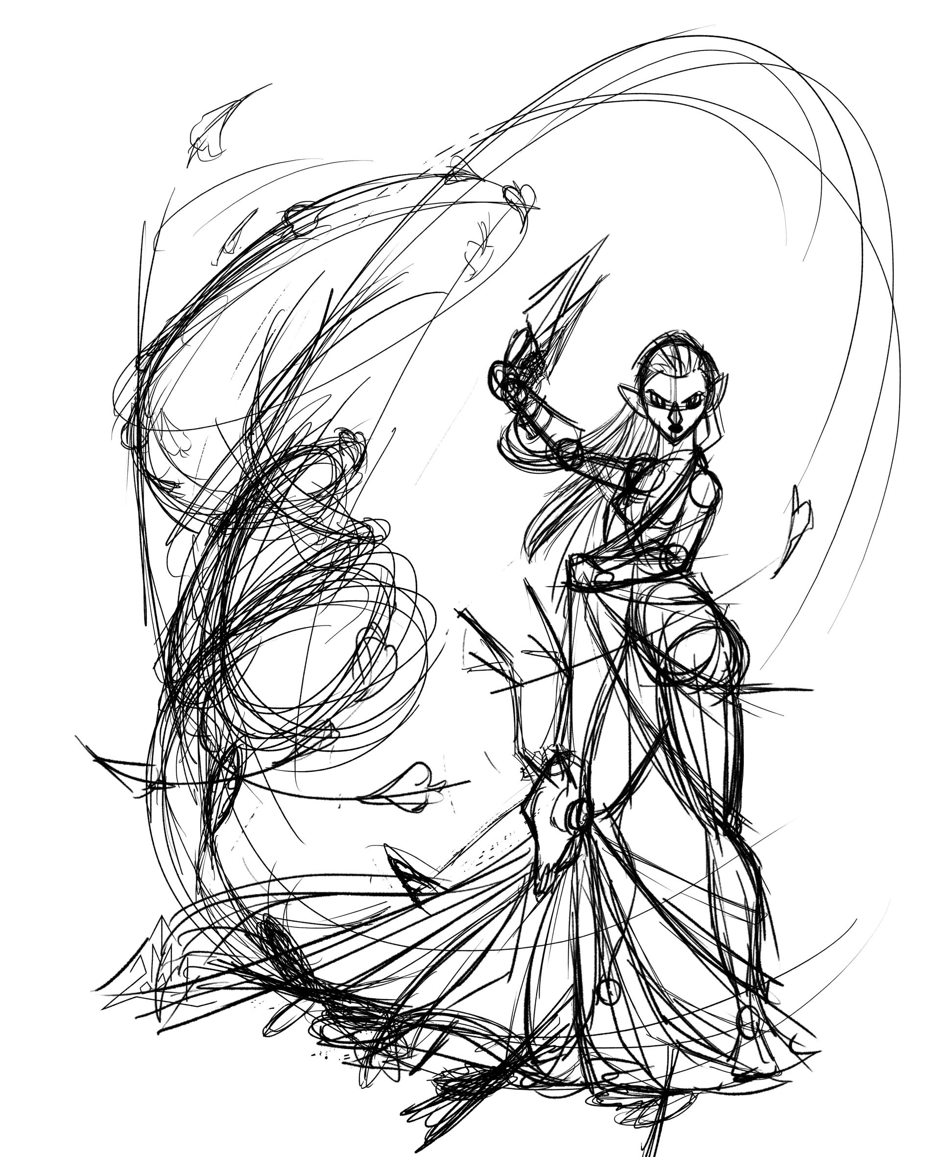 Tor Engdal - Elven Sorceress 2