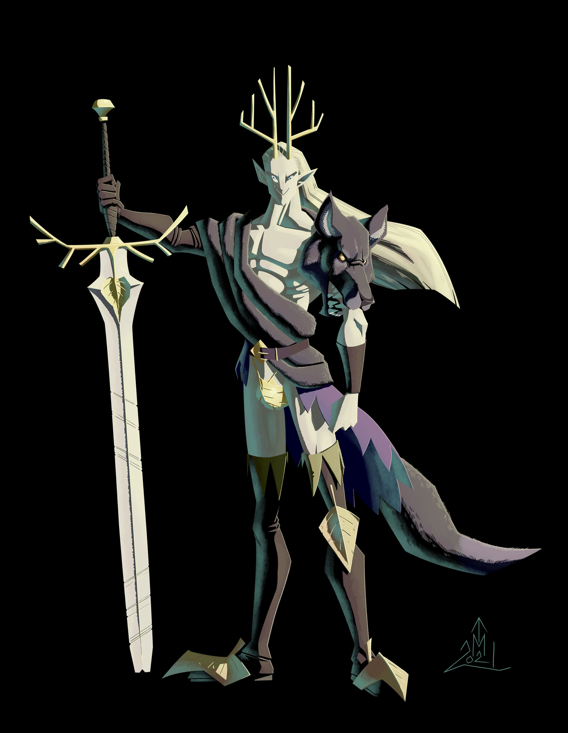 ArtStation - Elf King