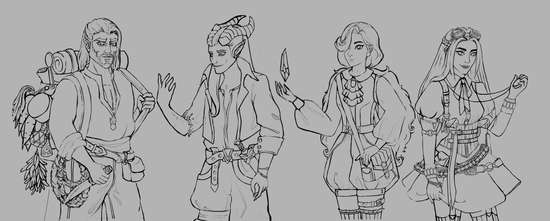 Nicole Dave - DnD Character - Fighter Gunslinger