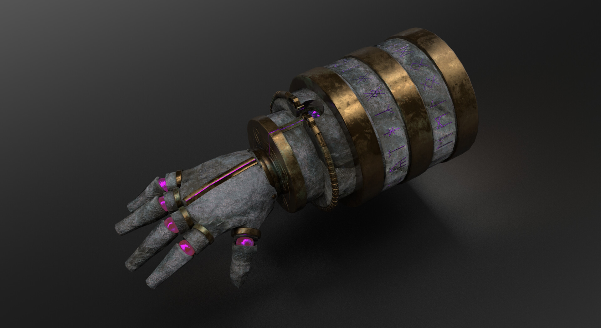 Anthony Gomez - Gauntlet 3D Model- AltaRune