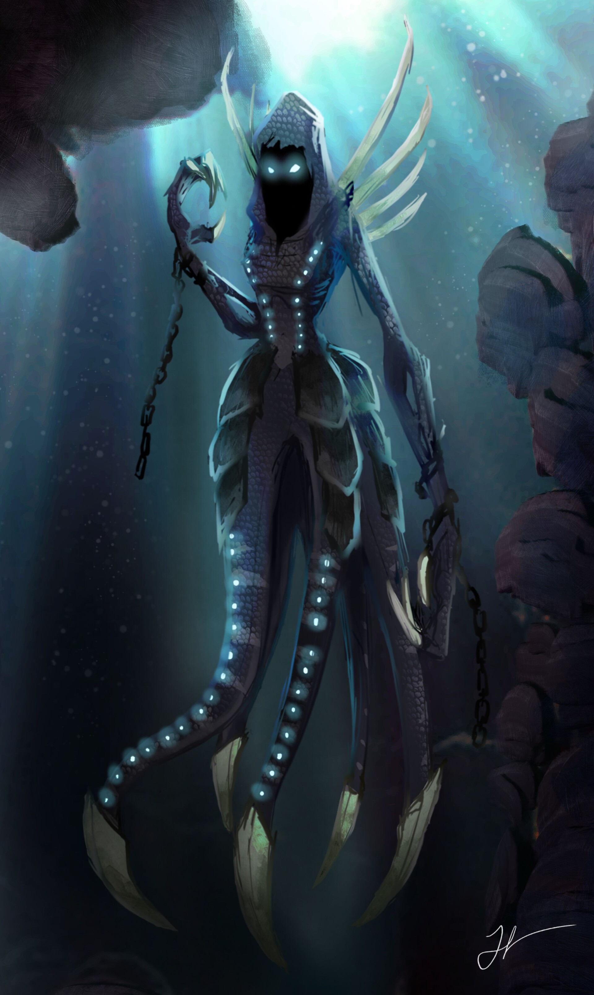 ArtStation - Abyss Ward - Original Character Concept Art