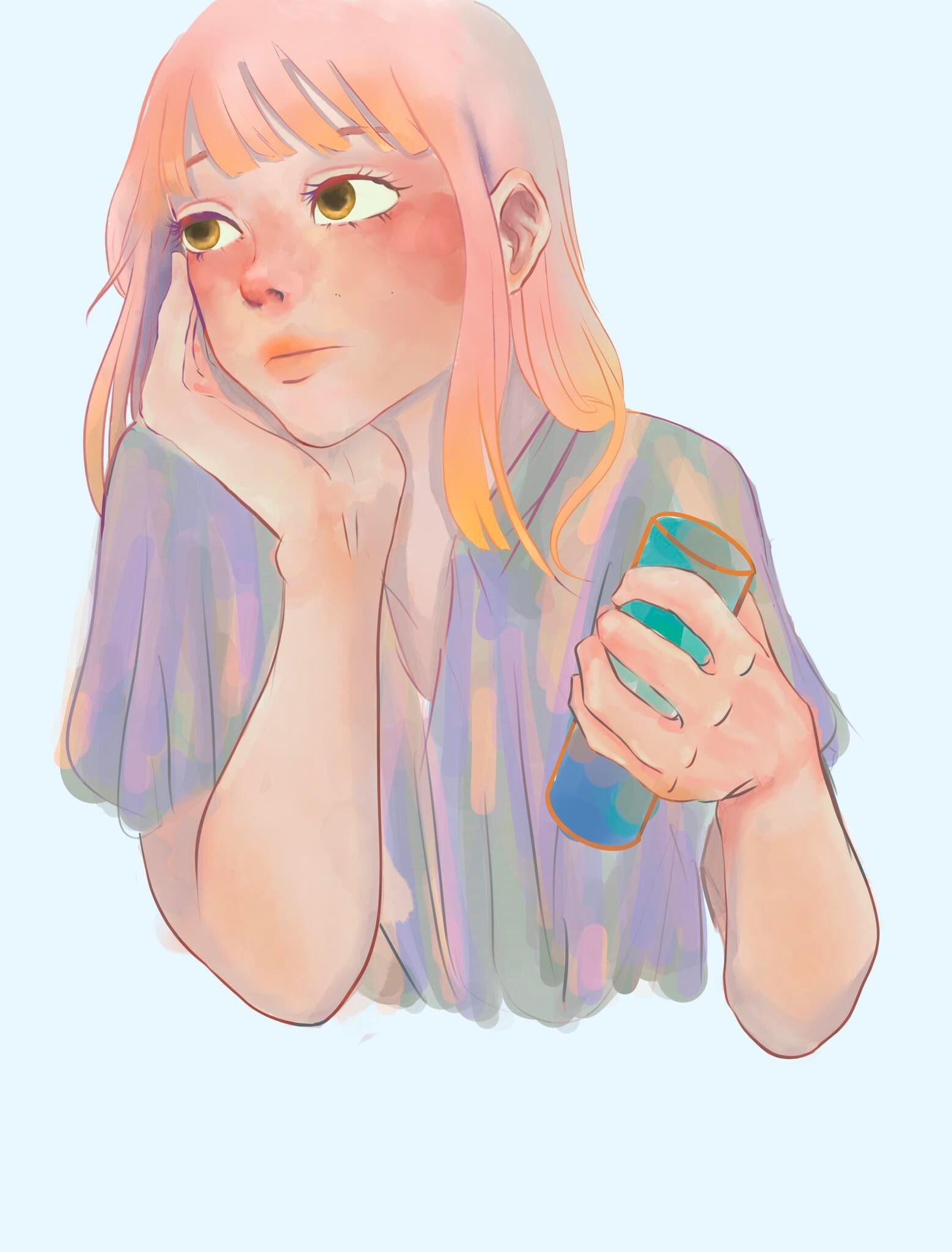 ArtStation - Random girl