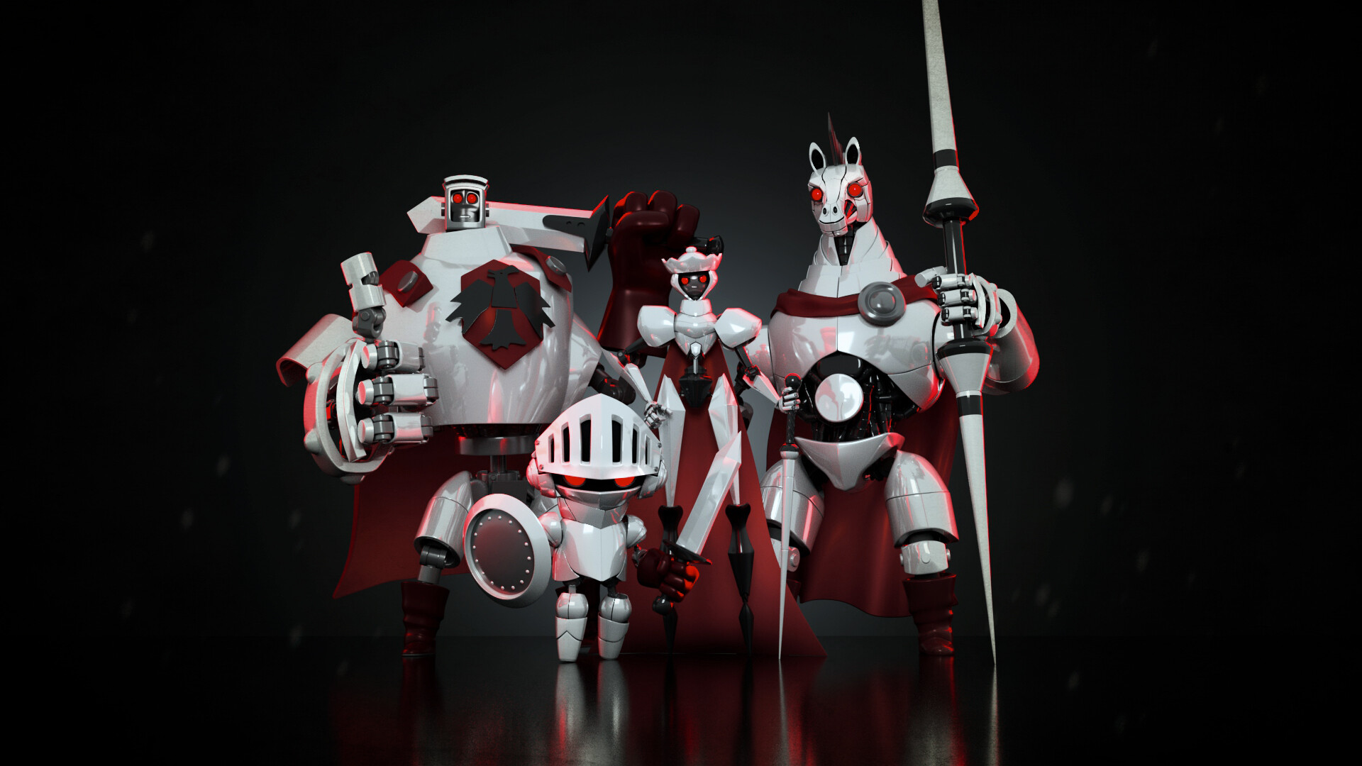 ArtStation - Robot Knights