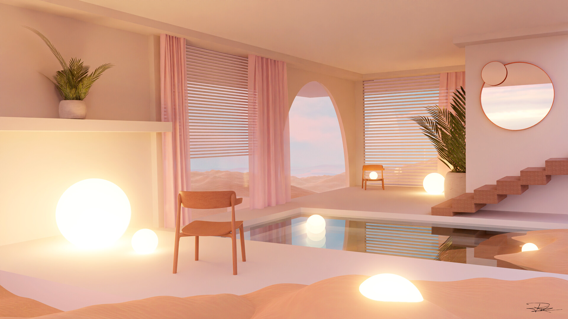 ArtStation - Calm Mind - Surreal Environment