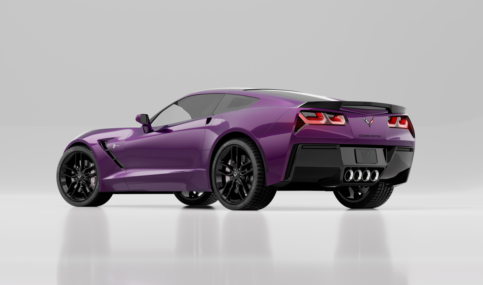 ArtStation - CHEVROLET CORVETTE C7 stingray