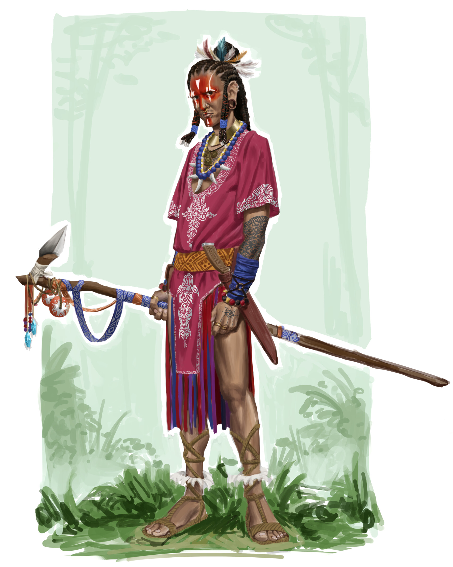 ArtStation - Novice Shaman