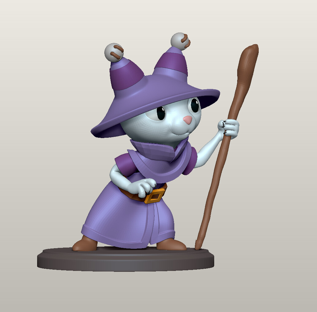 ArtStation - Cat Mage
