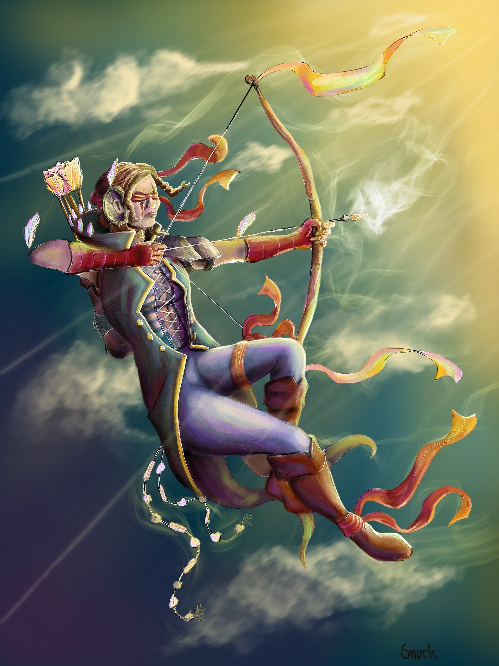 ArtStation - Blind Archer