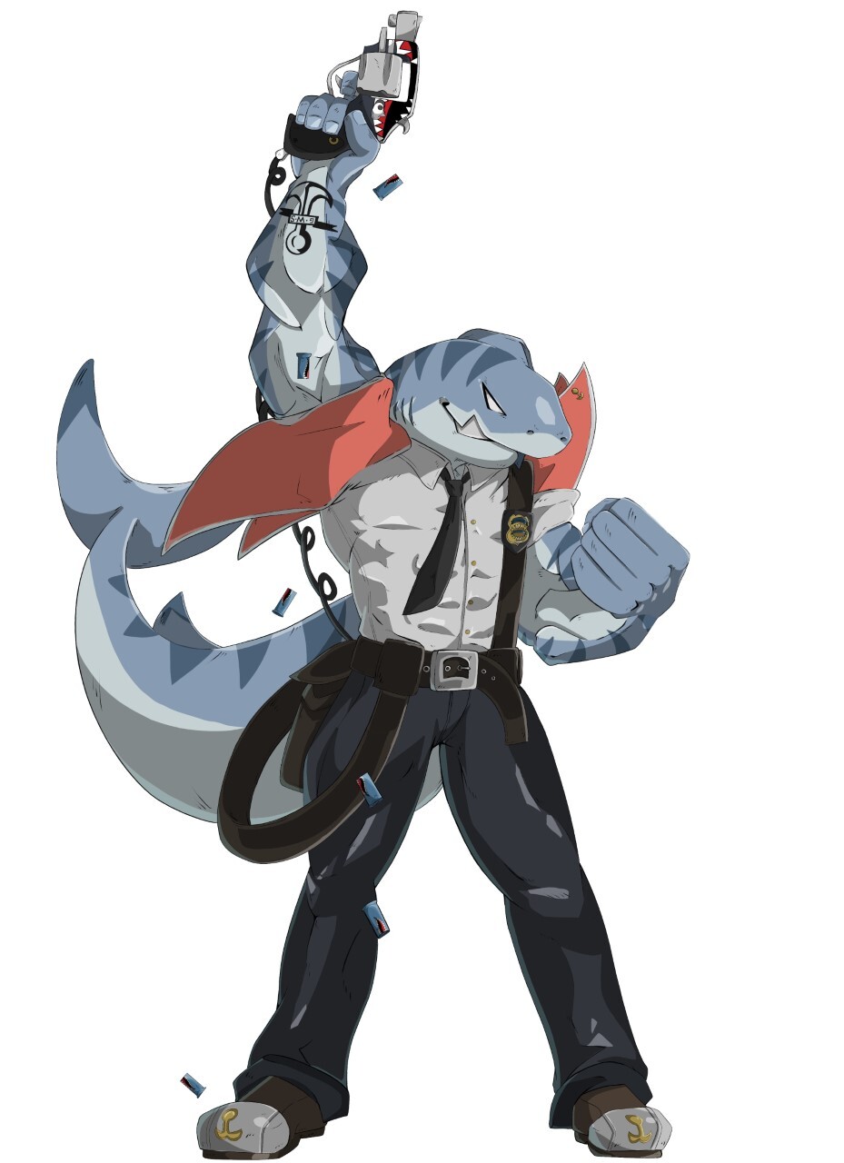 ArtStation - Tyson - Guilty gear concept key art
