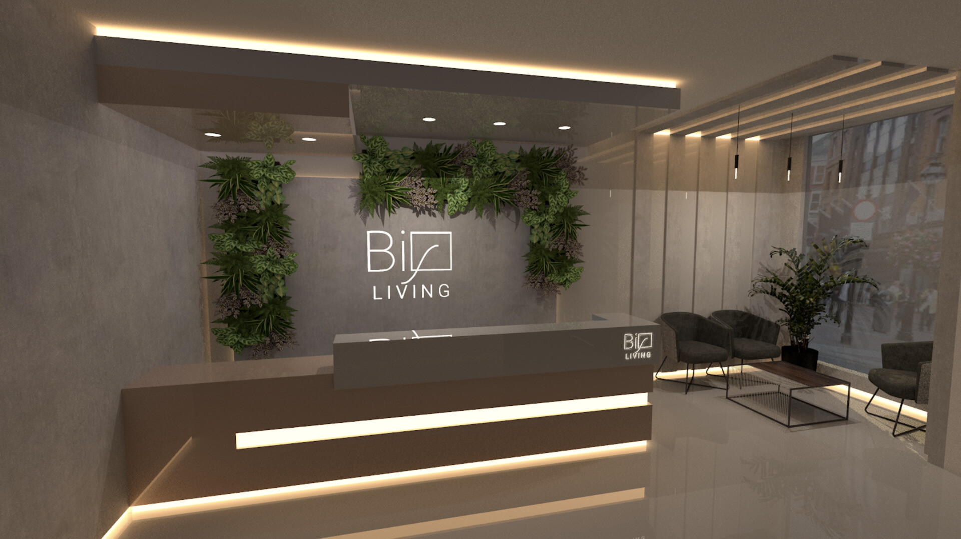 ArtStation - Bio Living Office