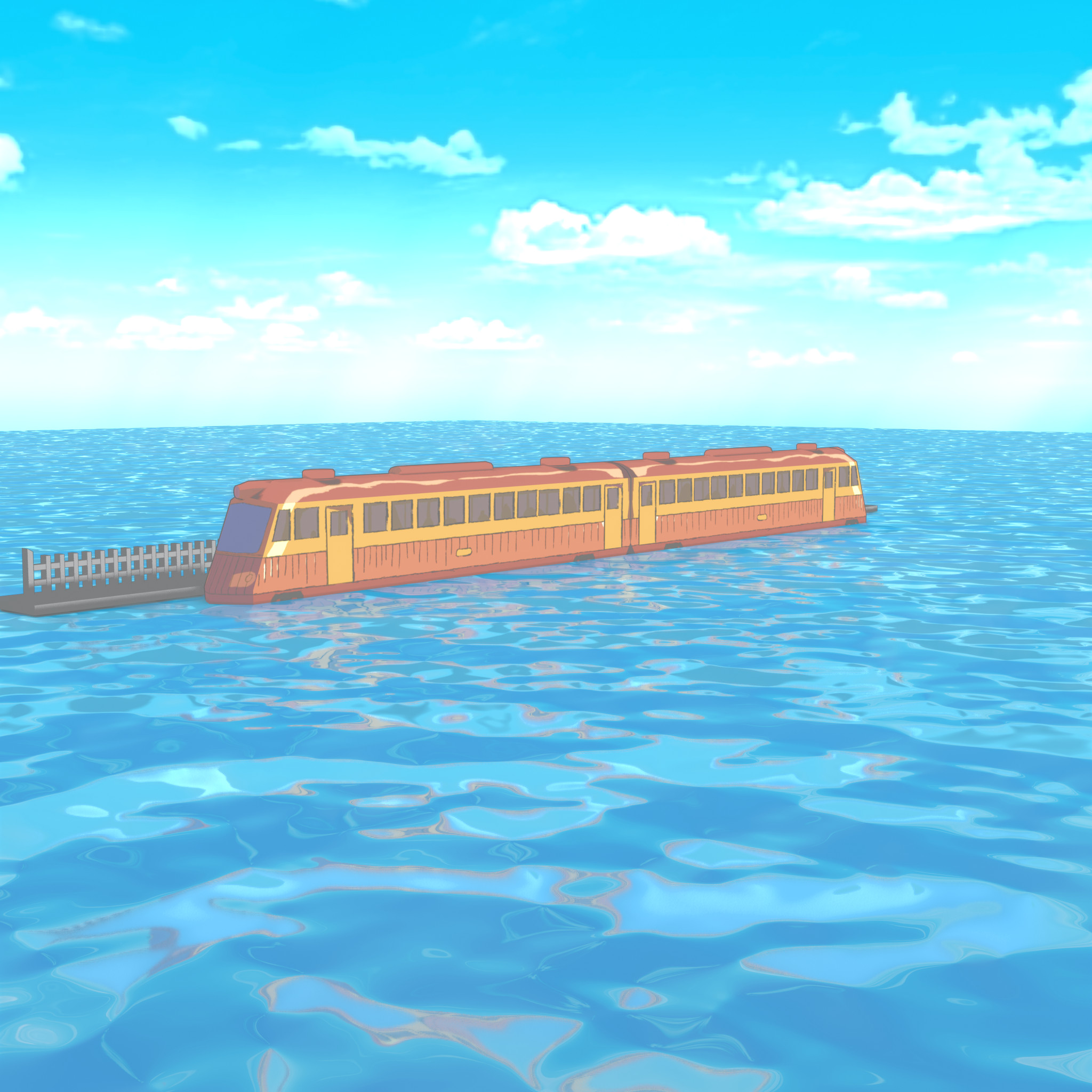 Spirited Away Train Wallpaper