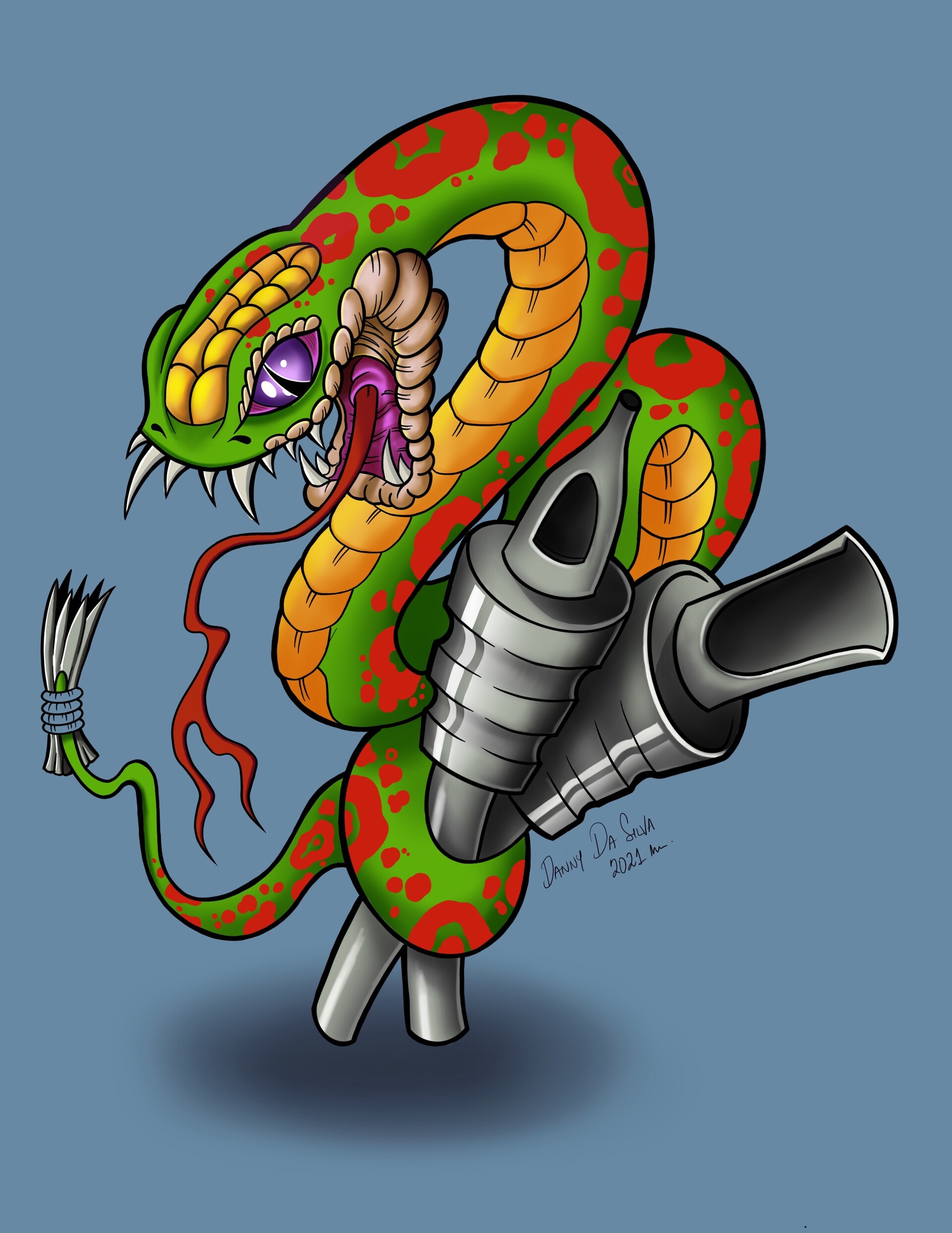 New School Tattoo Designs Animals