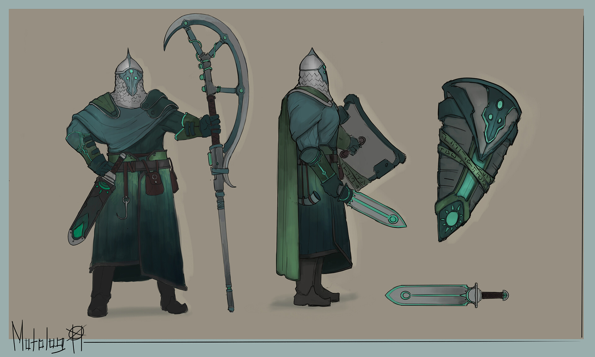 ArtStation - one more warforged concept