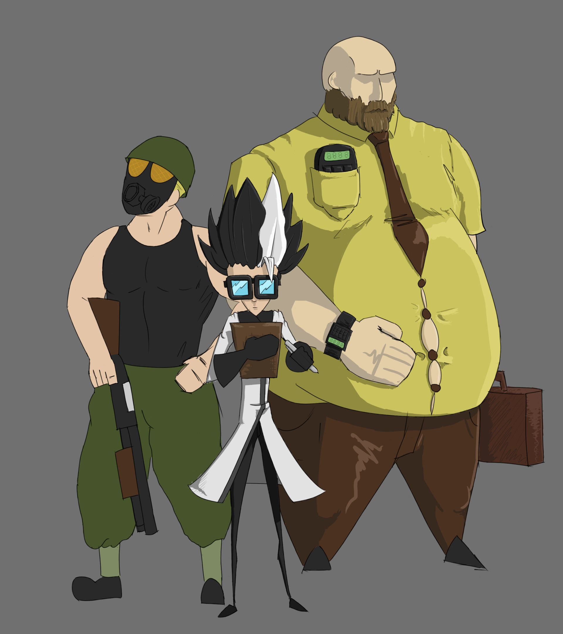 ArtStation - Board Game Characters