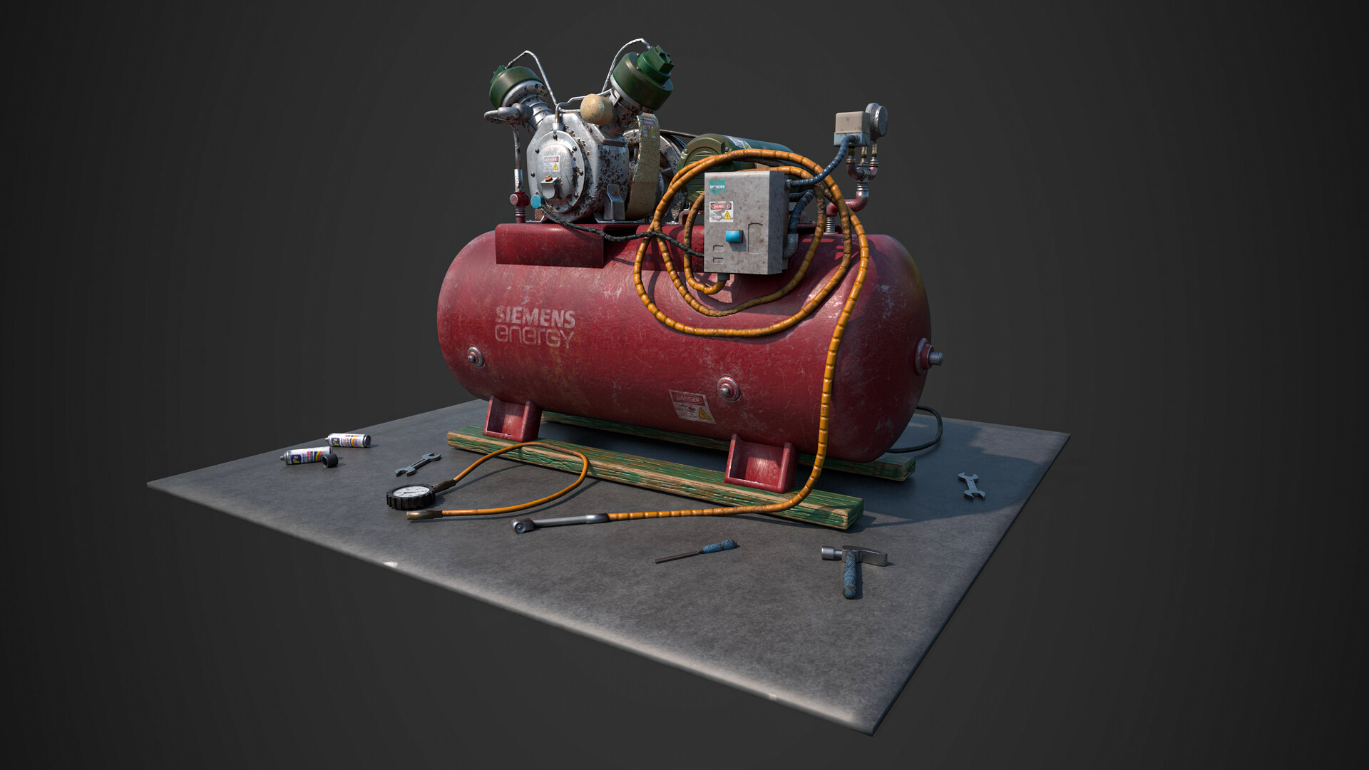 ArtStation - Air compressor