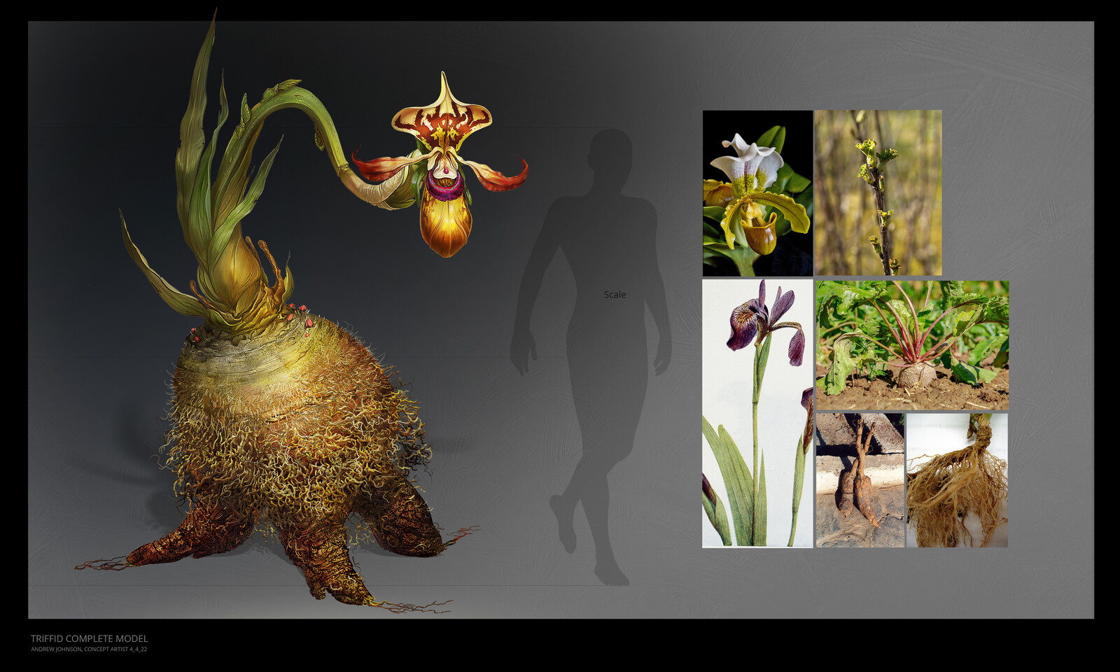 Andrew Johnson - Triffid concept, "The Day of the Triffids"