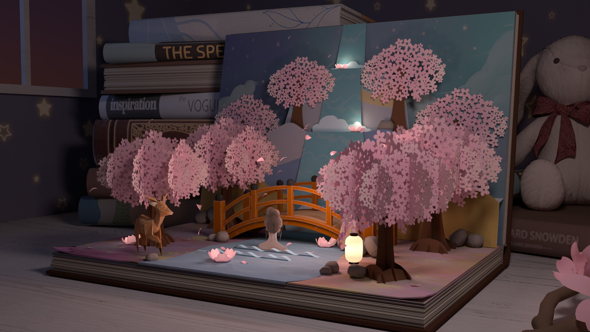 ArtStation - Popup Book