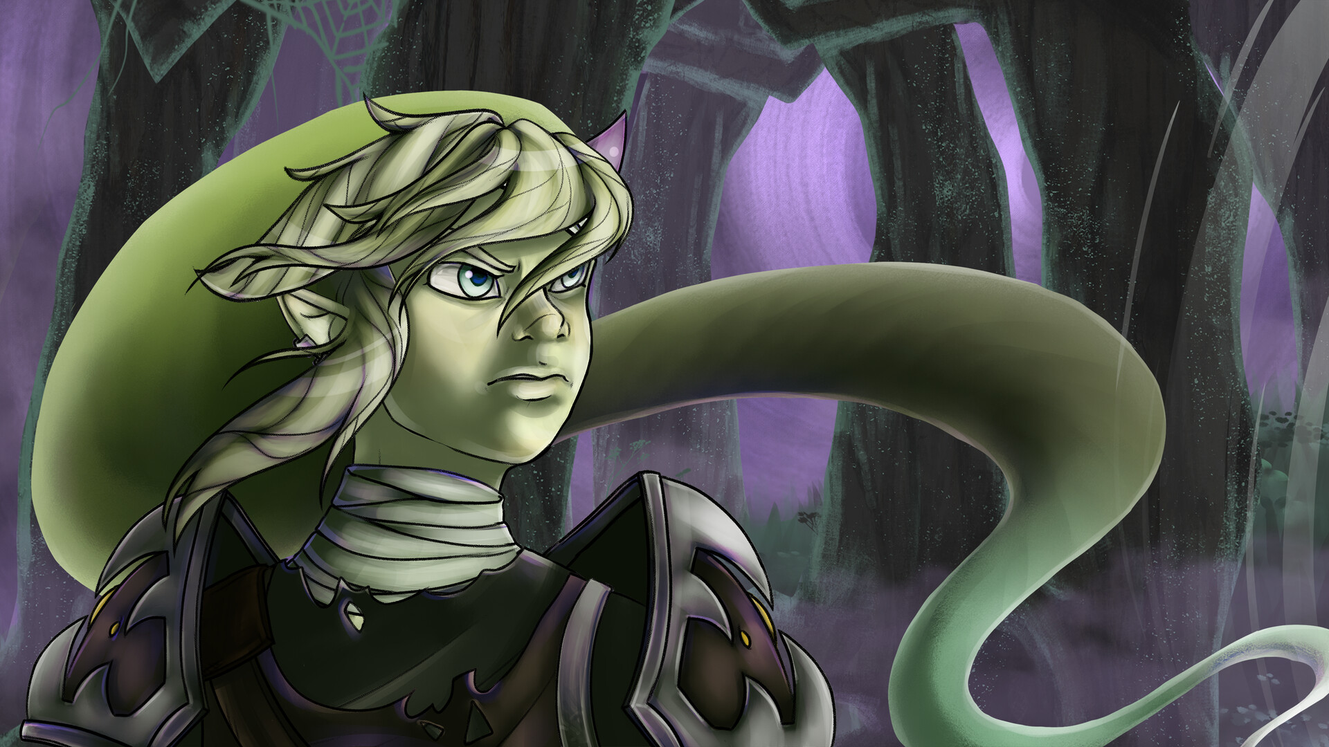 ArtStation - The Legend of Zelda - Ghost Stories Mock DLC (Key scene 2 ...