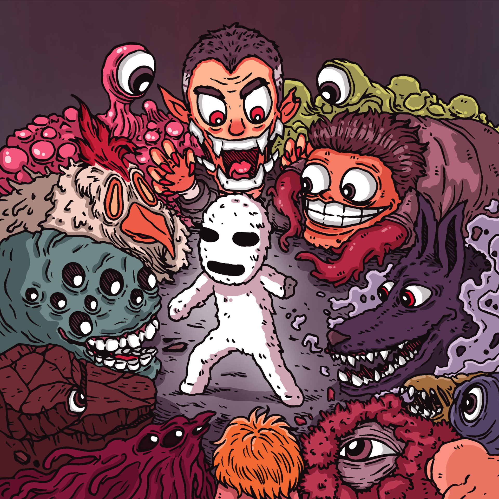 ArtStation - Unititled vs Monsters