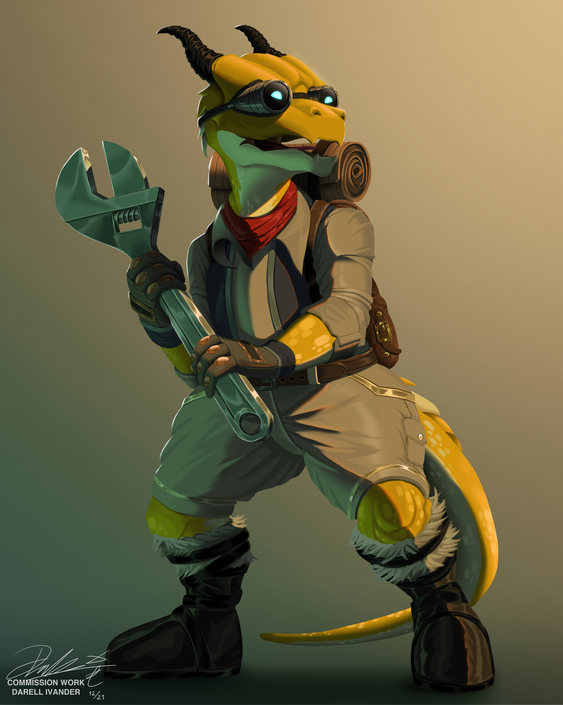 ArtStation - Teginell, The Kobold Artificer