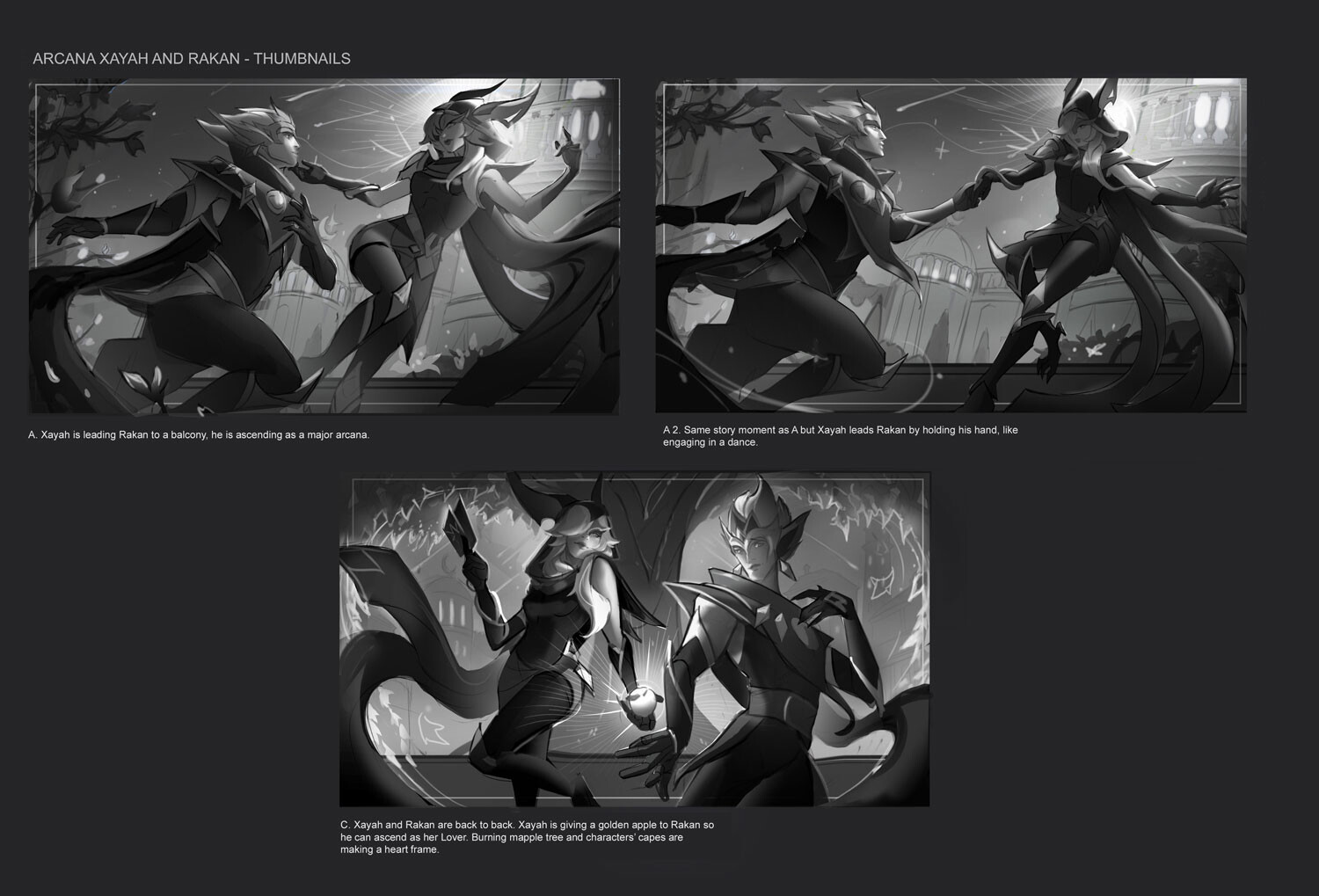 Marie Magny - Arcana Xayah & Rakan