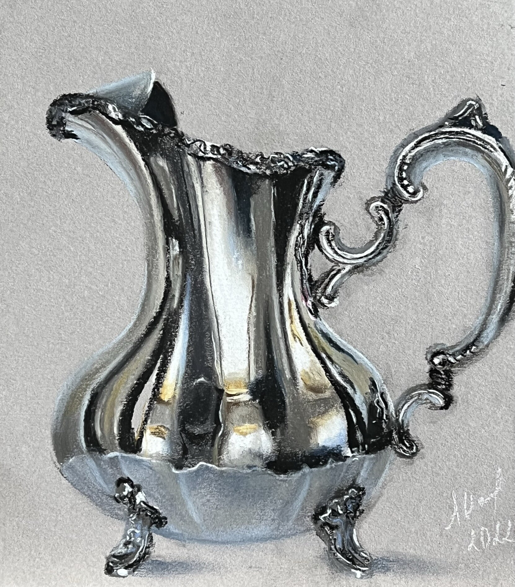 ArtStation - Silver milk jug