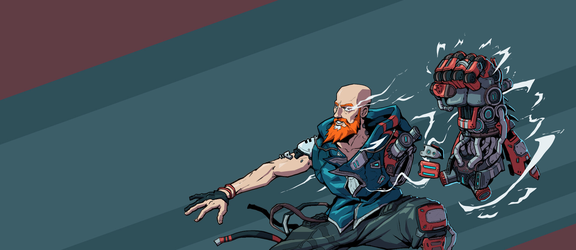 ArtStation - Self Portrait "Mega Fist"