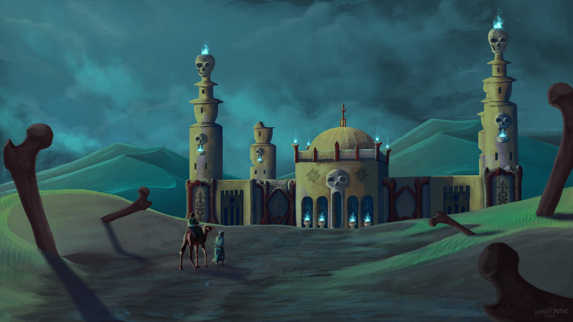 ArtStation - Necropolis concept