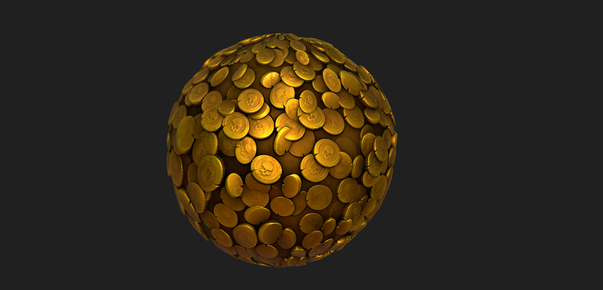 ArtStation - Stylized Coins Material