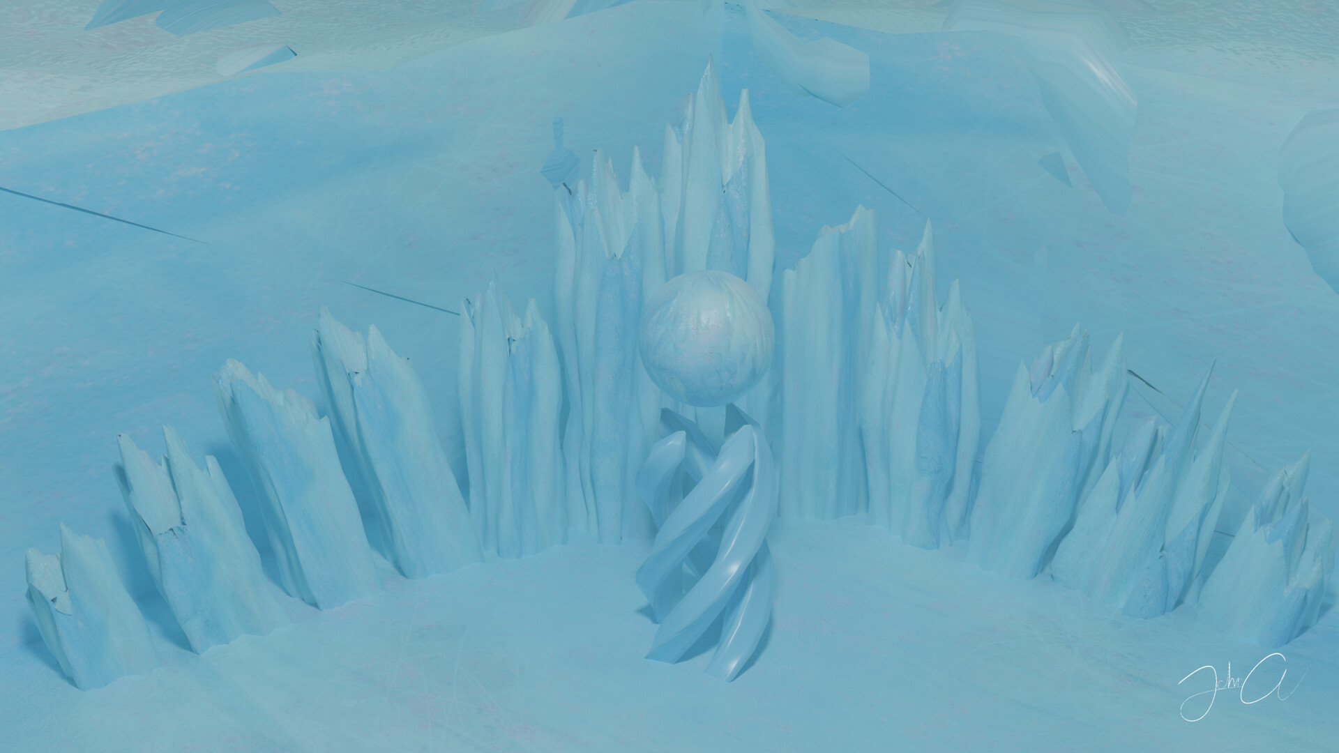 ArtStation - Ice Cave