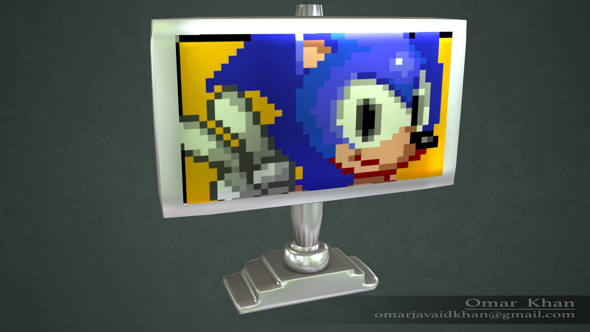 ArtStation - Sonic Prop Project #5: Goal Post