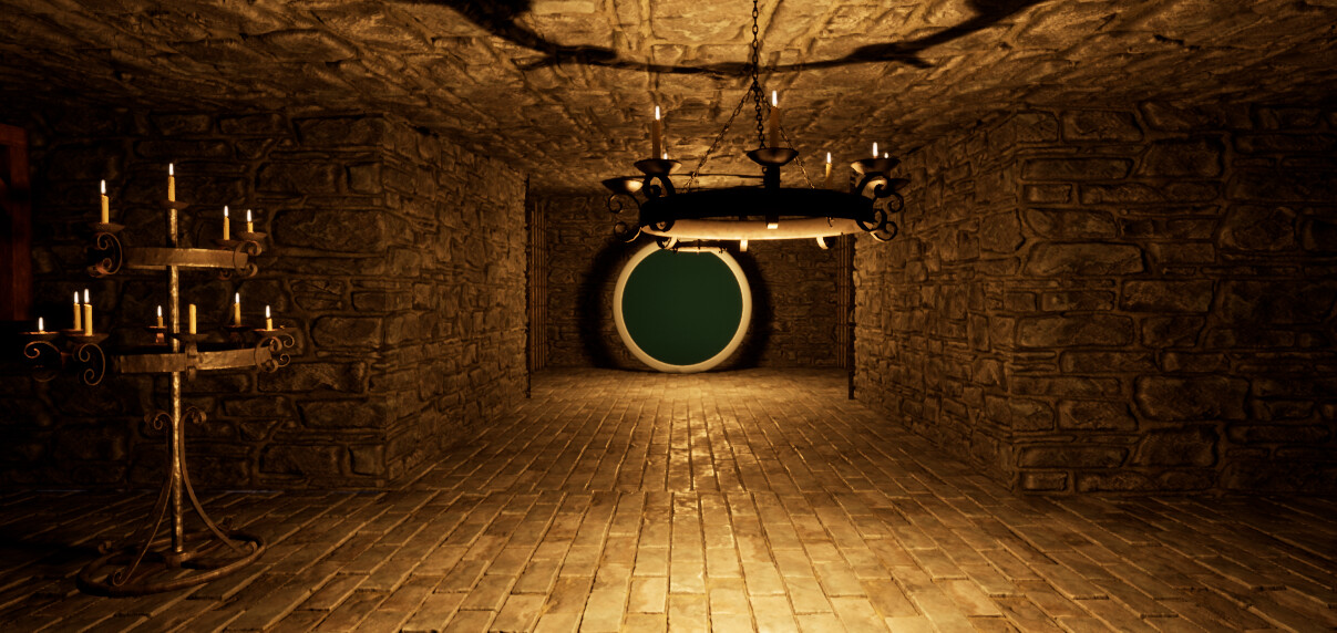 ArtStation - Dungeon FPS Level