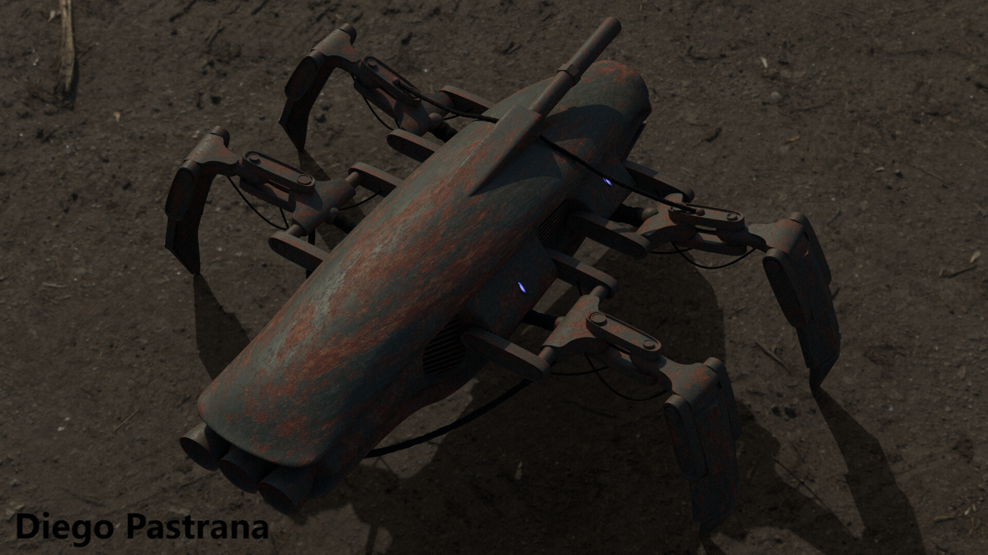 Diego Pastrana - Military Mecha Insect