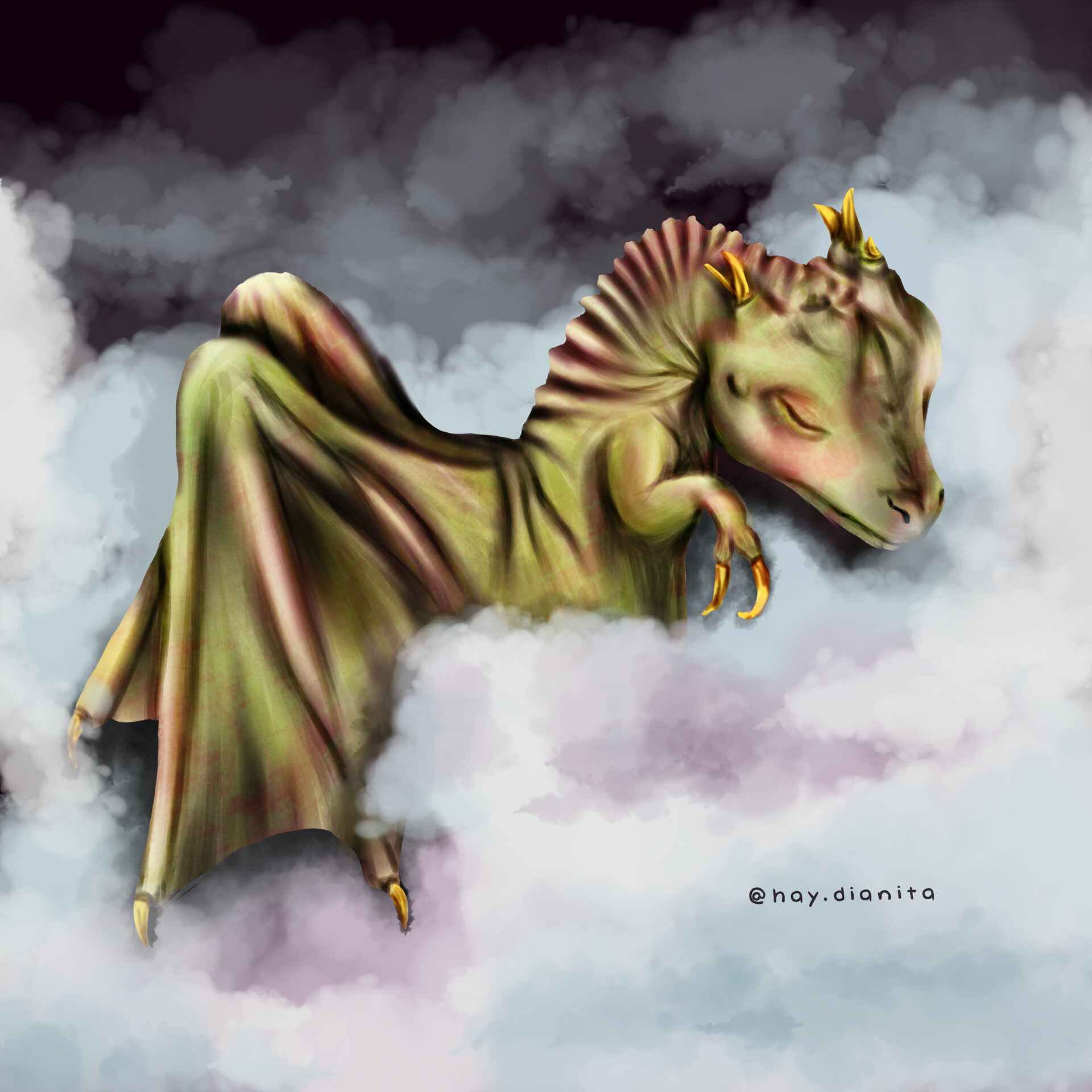 ArtStation - Baby dragon