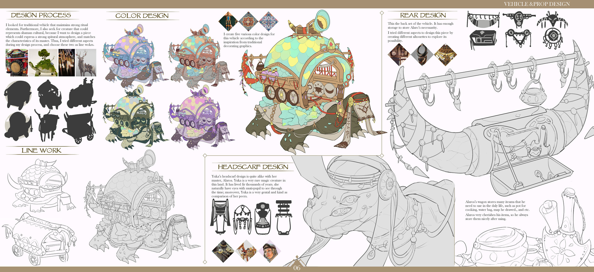 Jessica Cui - ArtCenter (ACCD) Portfolio Entertainment Design Concept ...