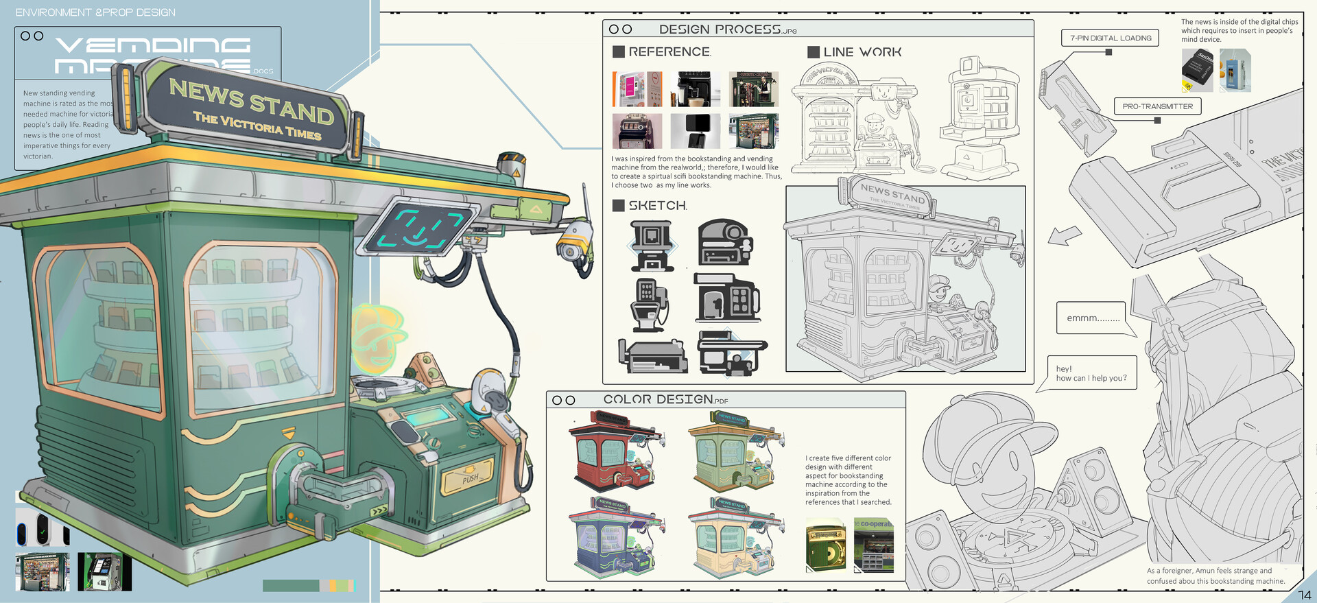 Jessica Cui - ArtCenter (ACCD) Portfolio Entertainment Design Concept ...