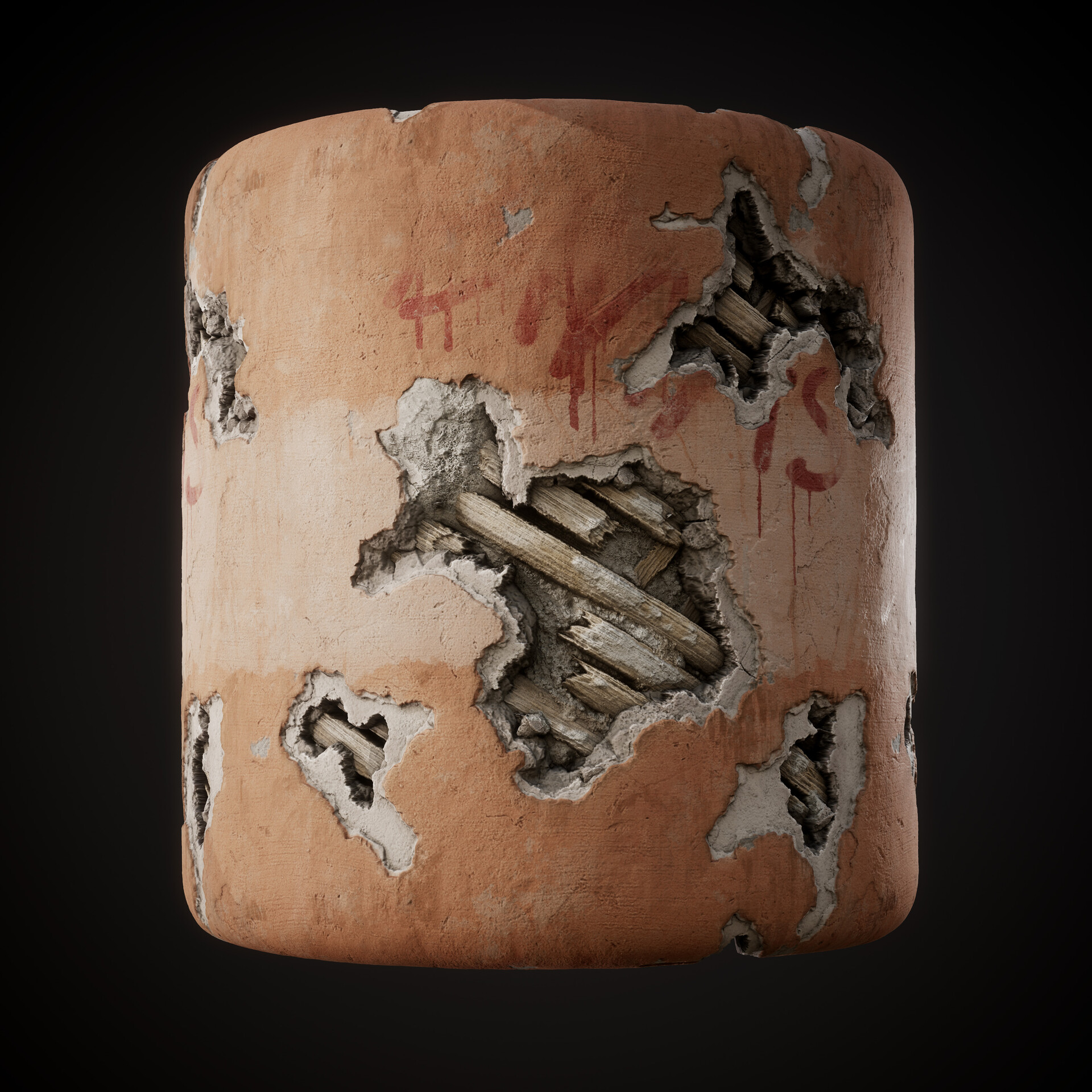 Andrew Voelkl - Plaster Lath Material Study