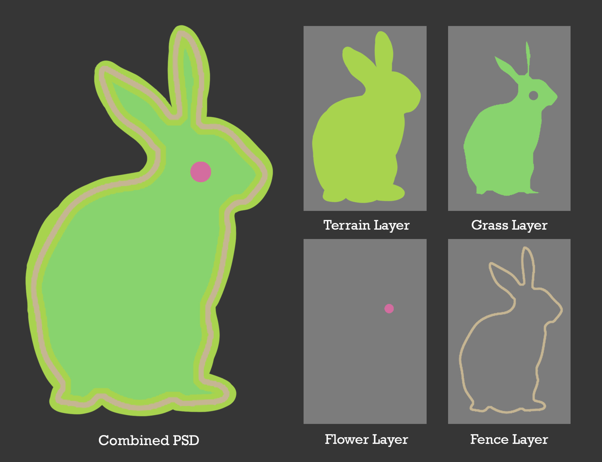 Hikari Oishi - PSD to Mesh Converter / Map Generator Houdini Digital Asset