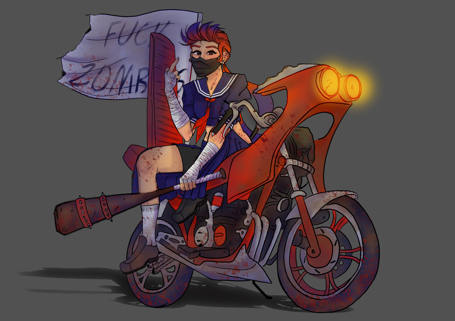 ArtStation - Zombie Hunter