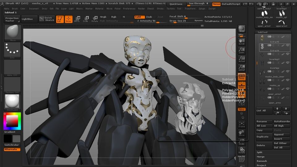 ArtStation - V-Mech wip