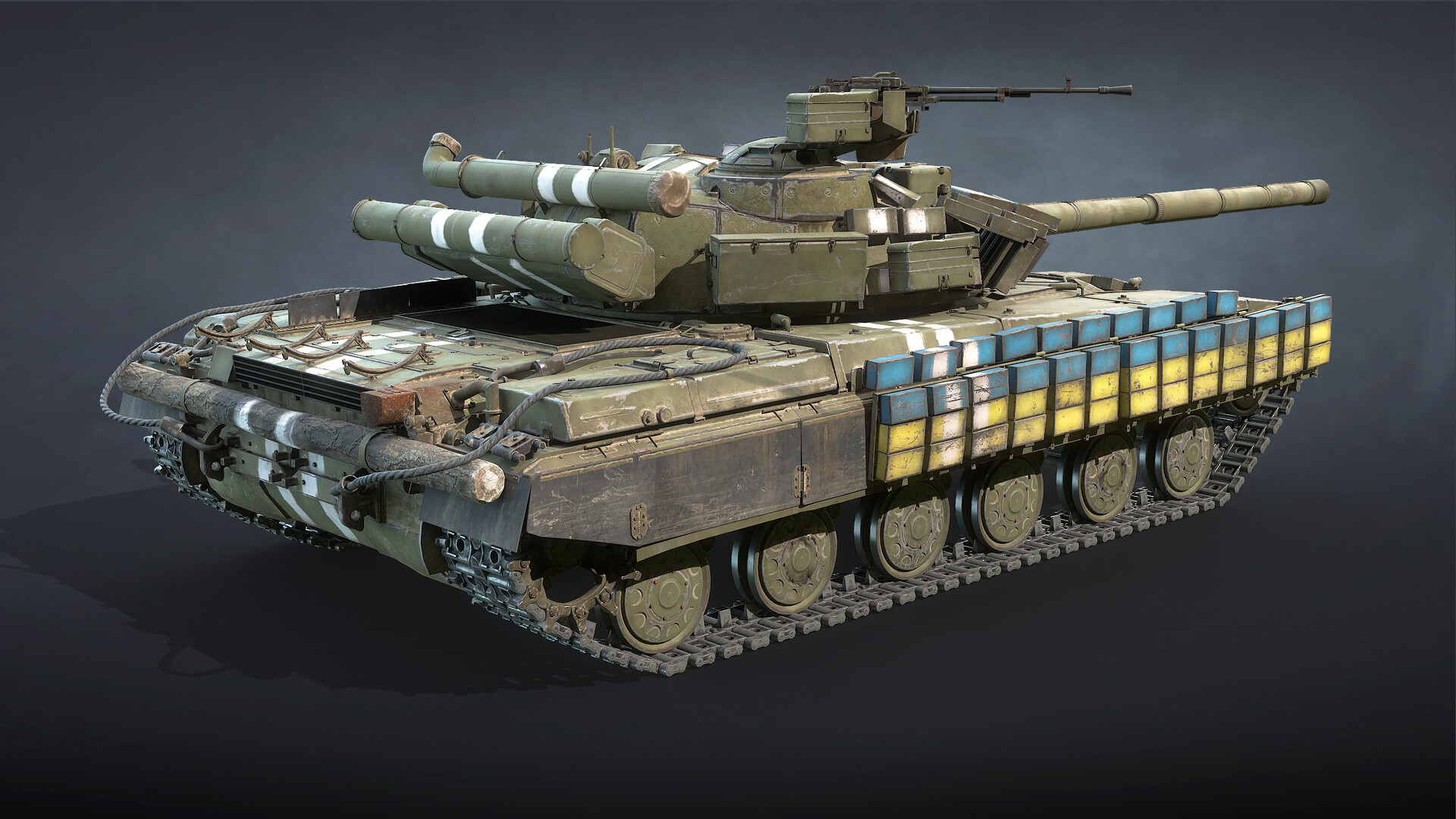 Serhii Ryzhkov - Tank T-64BV (Armed Forces of Ukraine)