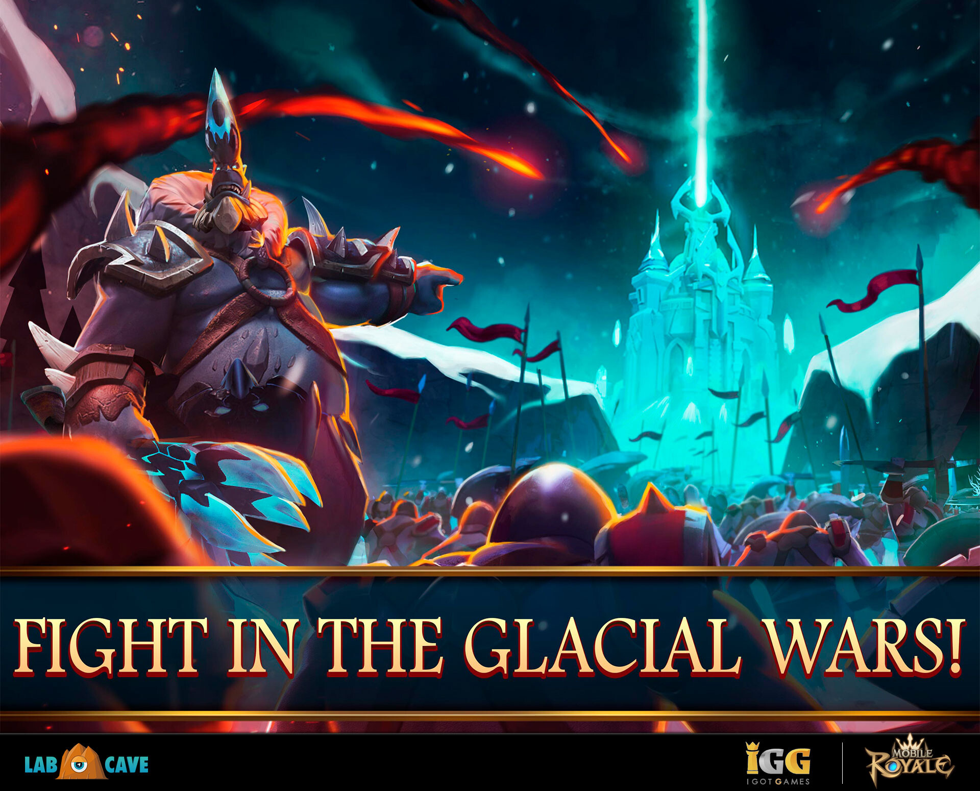 LAB CAVE - Mobile Royale - CRO assets for Google Play