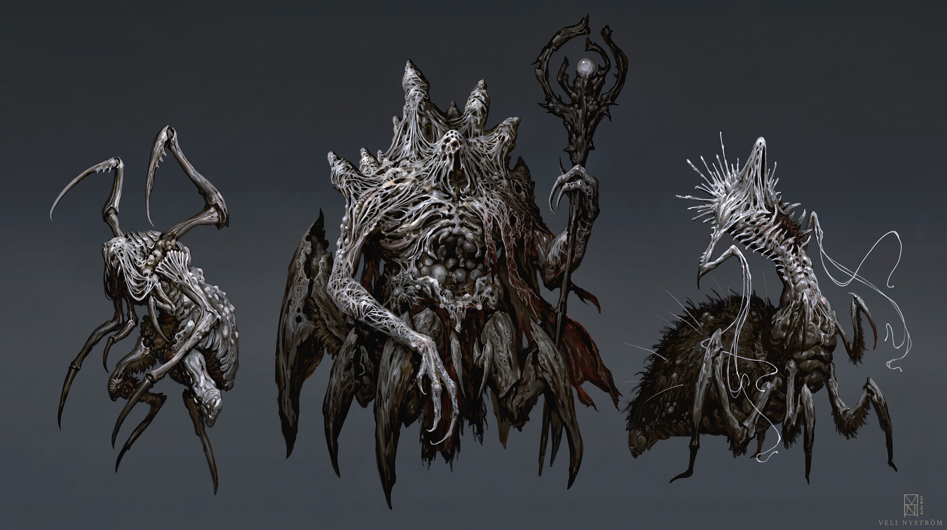 ArtStation - Creature Design - Spiderkin